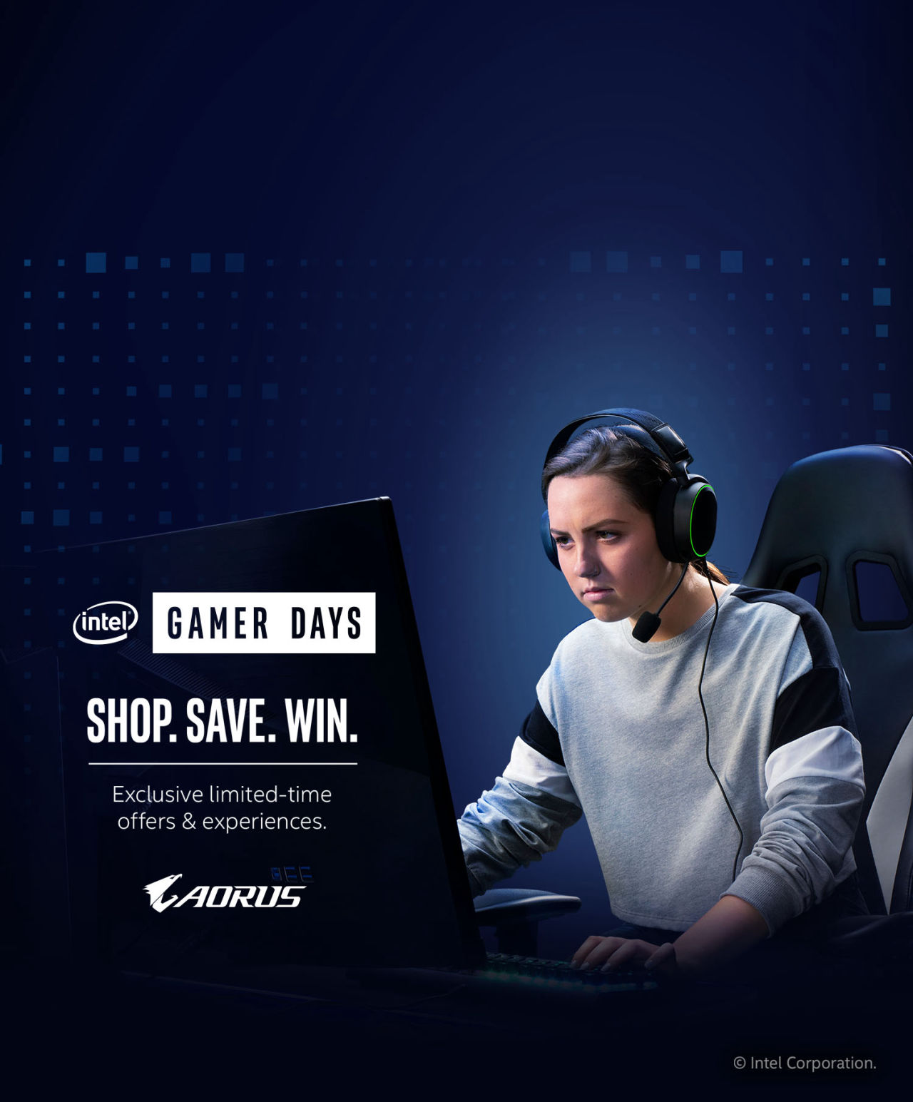 Shop. Save. Win. | AORUS Intel Gamer Days